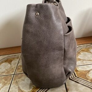 Roots | Bags | Roots Tribe Leather Nubuck Leather Tote Crossbody Bag ...